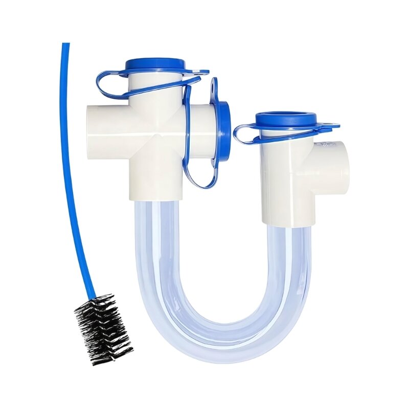 3/4-дюймовый U-Образный Конденсатоотводчик из ПВХ со щеткой для систем кондиционирования воздуха и овкв Предотвращает Обратный поток воды