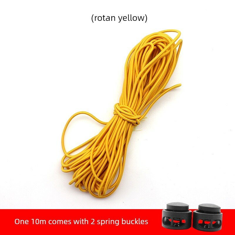 Аксессуары для круглой эластичной ленты, высокоэластичная резинка, тонкая эластичная веревка, аксессуары, черно-белая