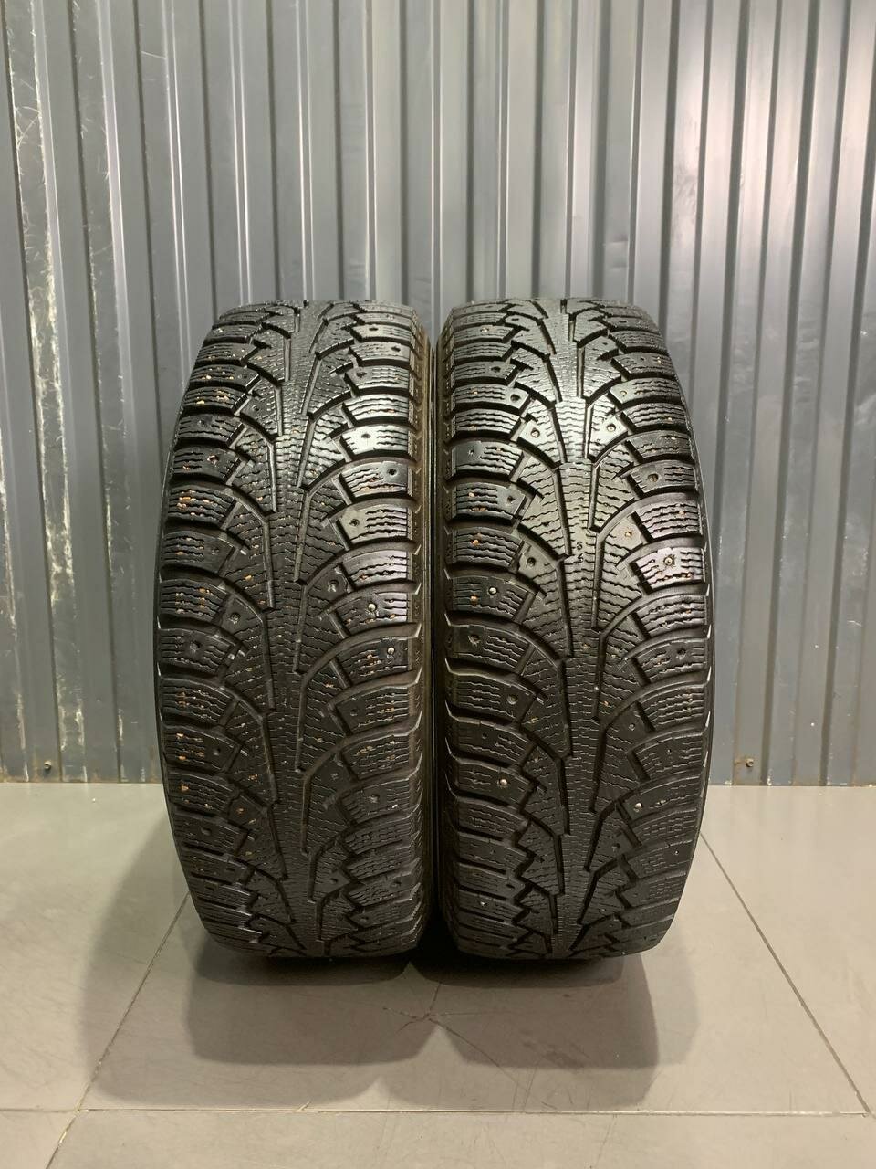 Зимние БУ шины шипованные Nokian Nordman 5 195/65 R15 40.0% износ PT0007647 TSB041921
