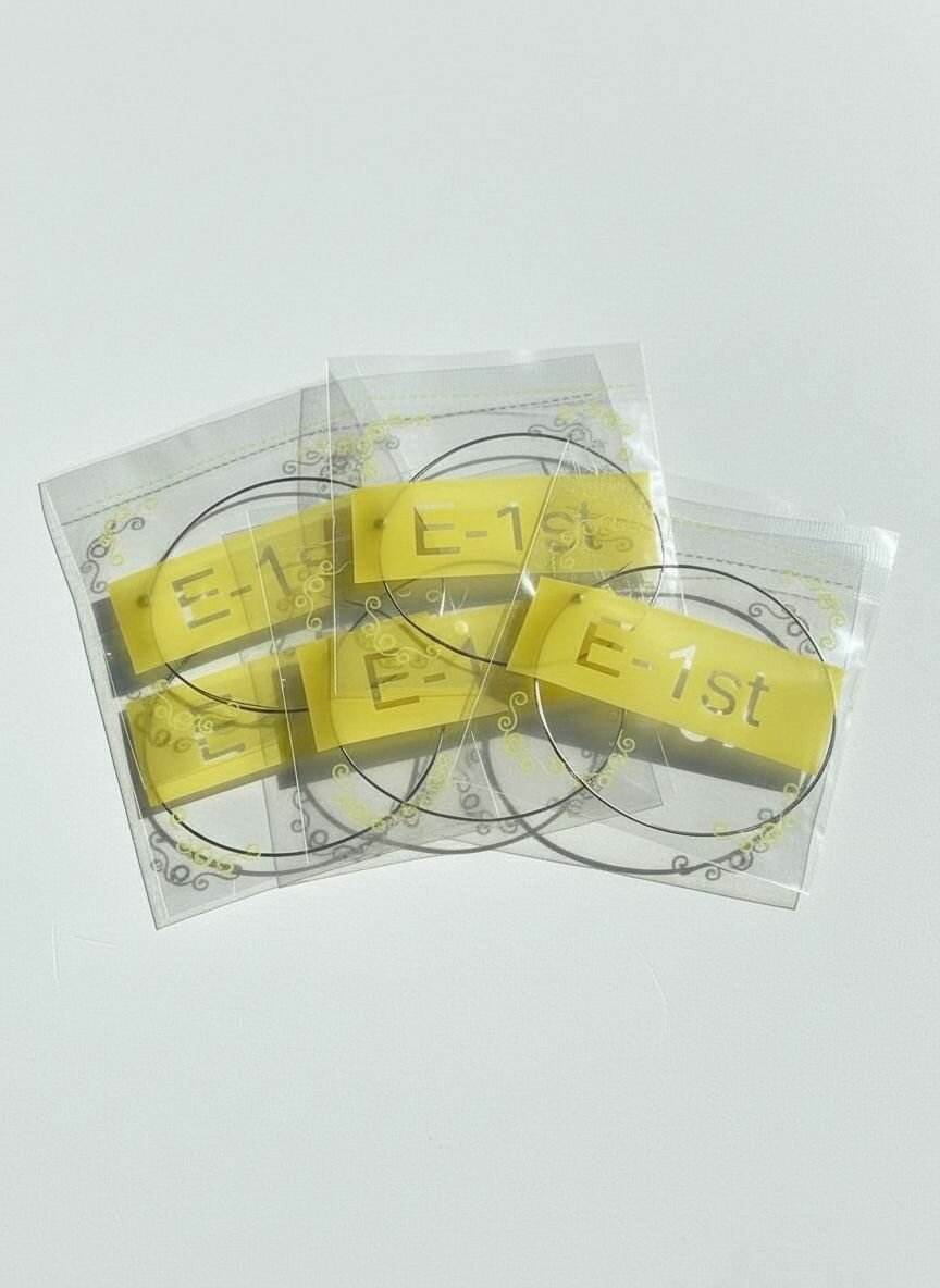 5 шт. Первая струна для акустической гитары Extra Light, электрогитары, калибр .010, металлическая 85 см, ALICE A306