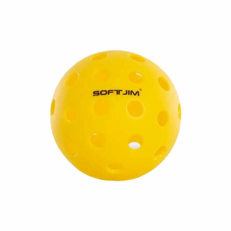 DECATHLON мяч для пиклбола softee Softjim Basic 40 отверстий, разноцветный