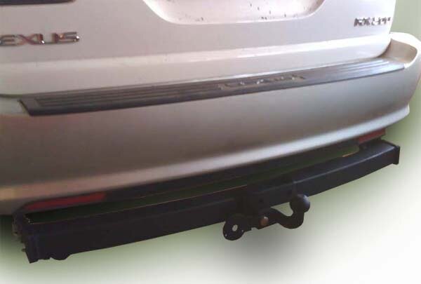 Фаркоп(прицепное) Лидер-Плюс для LEXUS RX 300 (XU1) 1997-2003(паспорт и сертификат в комплекте)(без электрики)L102-FC