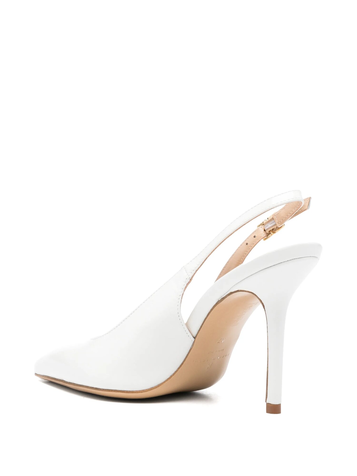 Туфли Fabio Rusconi Slingback pumps, размер 39, бежевый/белый — фото 1