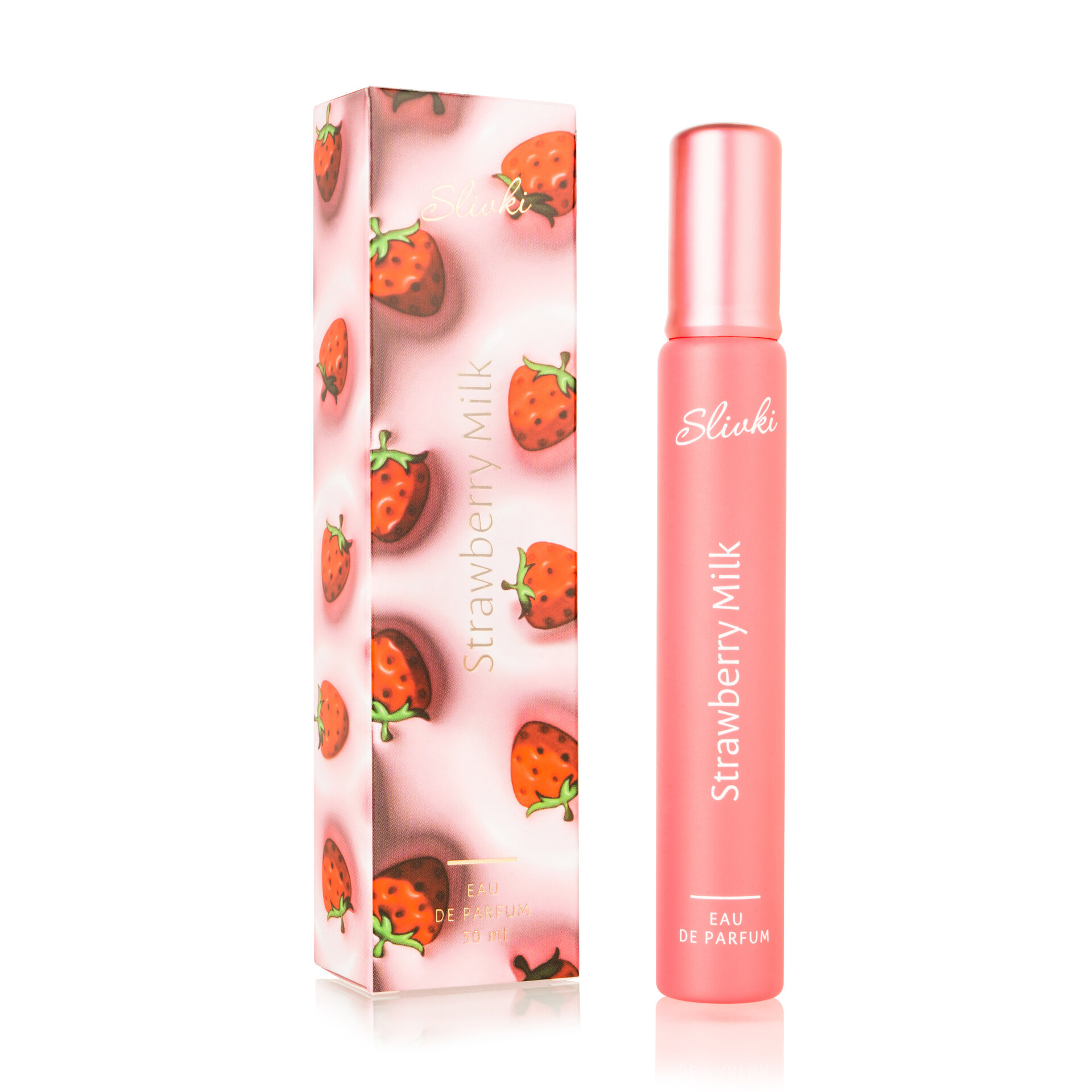 Парфюмерная вода женская Парфюмерия XXI века Slivki Strawberry Milk, 30мл