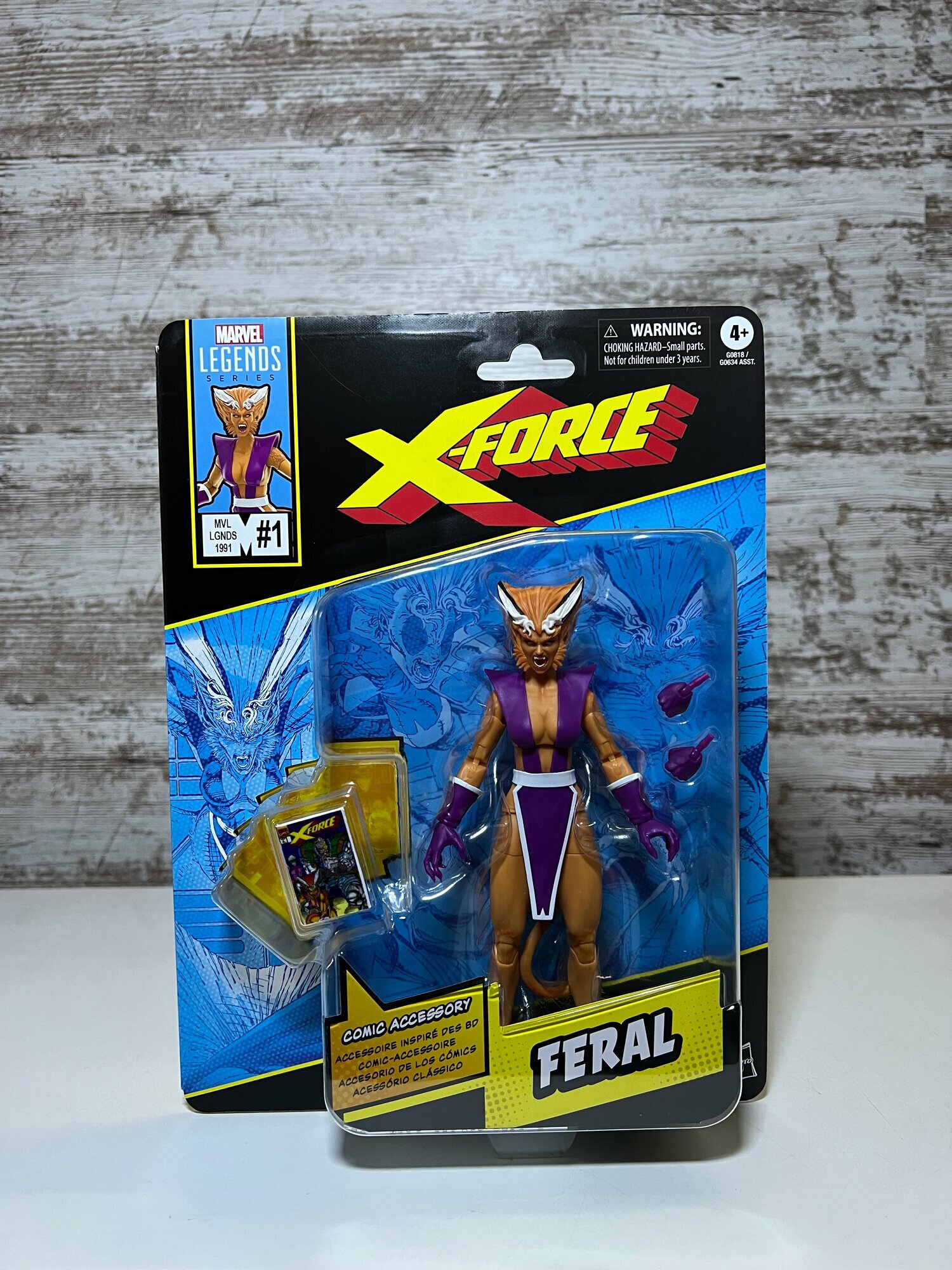 Фигурка Марвел Ферал , Feral Marvel Legends Series, 16 см от Hasbro
