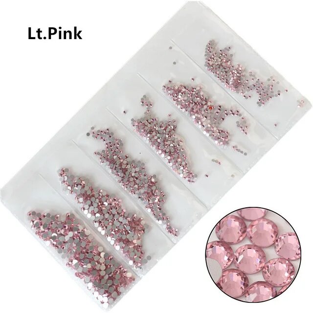 Стразы для ногтей Nailsworld Light Pink