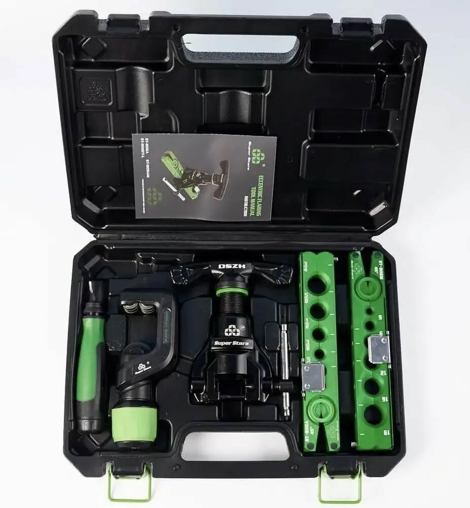 Вальцовка эксцентриковая Super Stars ST-806FT-L (1/4"-3/4"; 6-19мм) кейс; облегченная с ограничителем-LDAdai