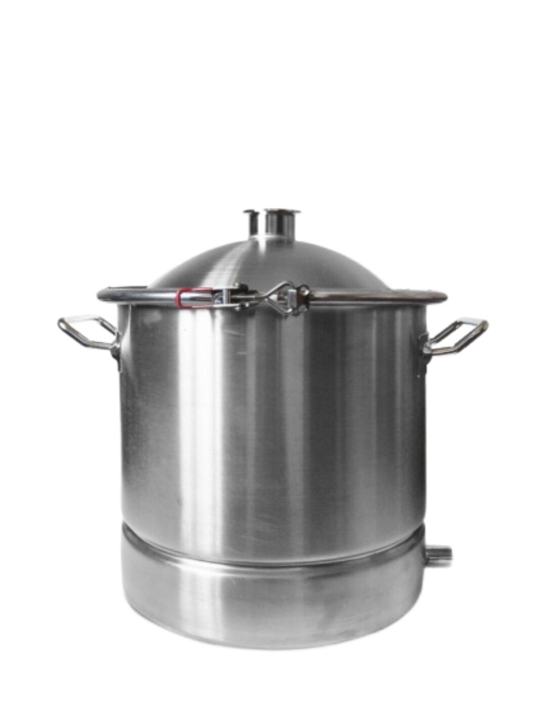 Перегонный куб "люкс" 25 л, кламп 2 дюйма, с купольной крышкой