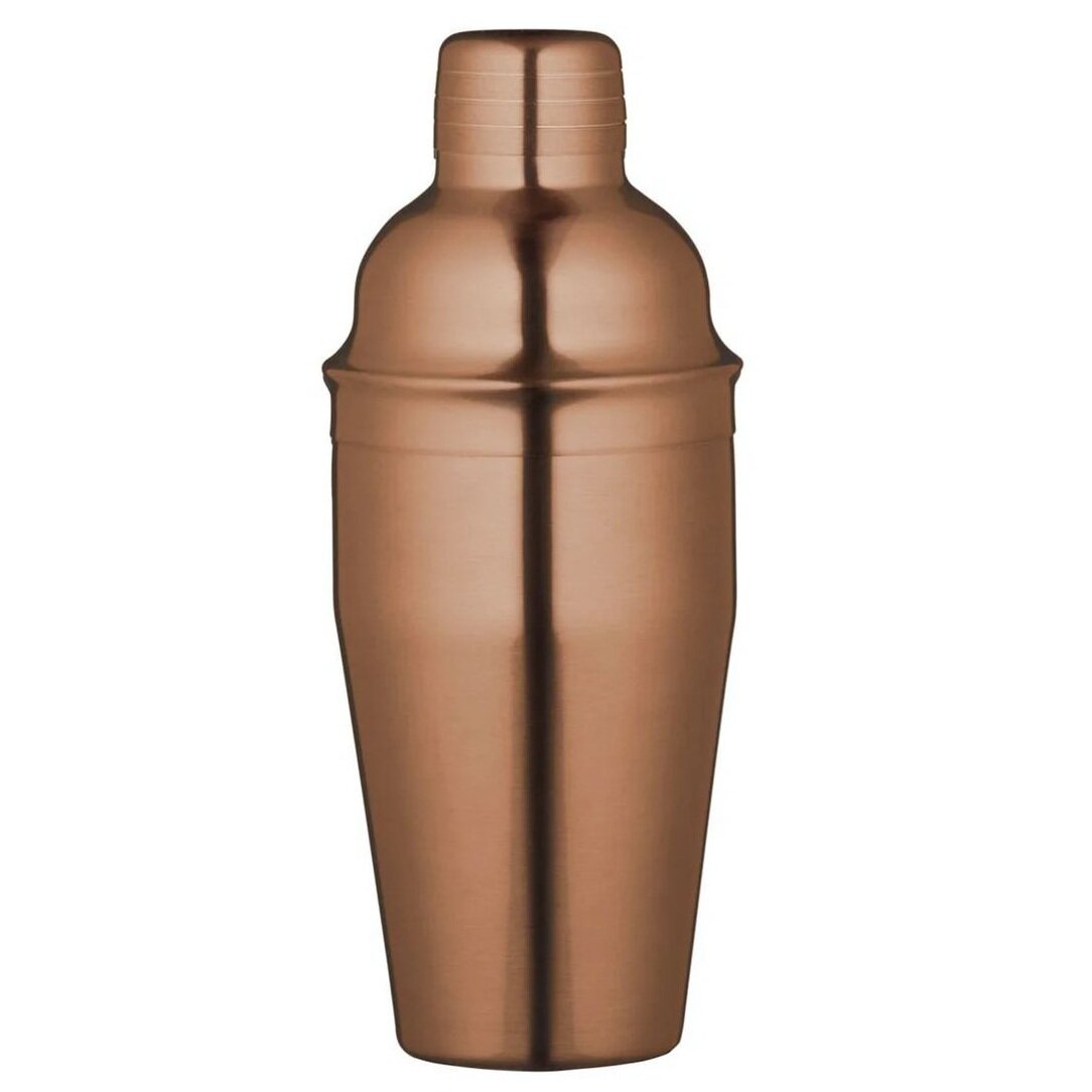 Шейкер для коктейлей BarCraft Copper Finish Cocktail Shaker BCLLSHAKER500
