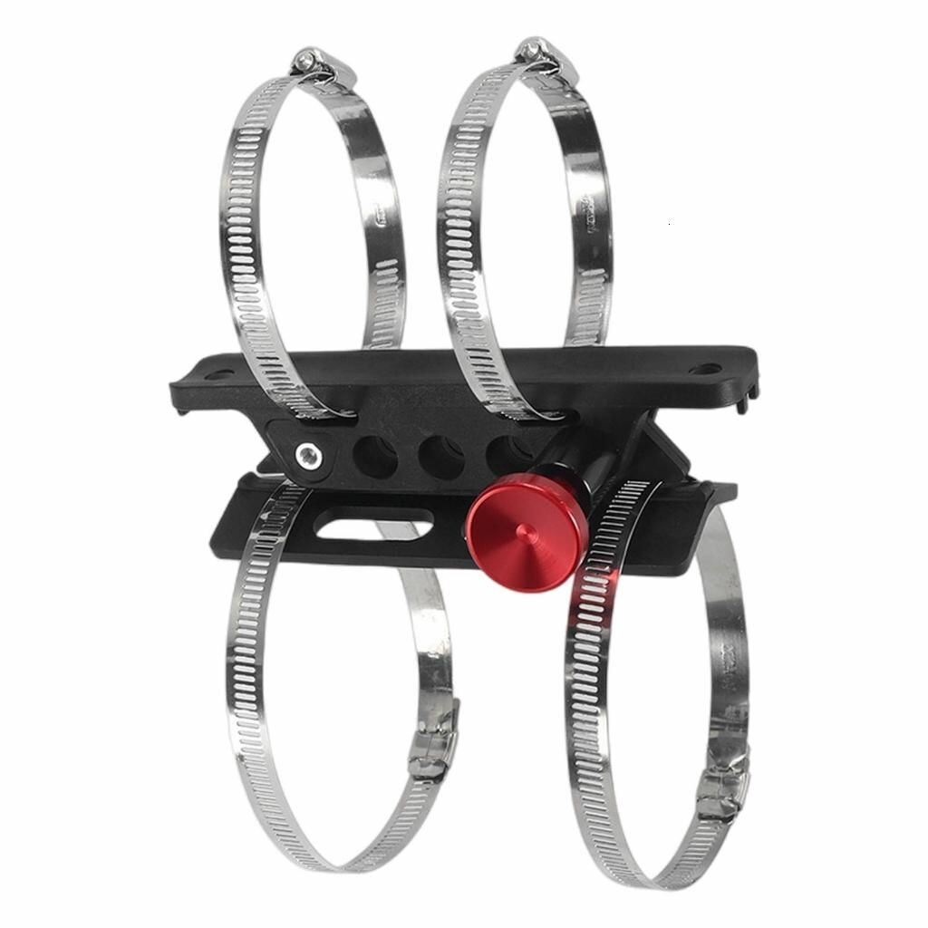 Кронштейн для крепления автомобильного огнетушителя-красный