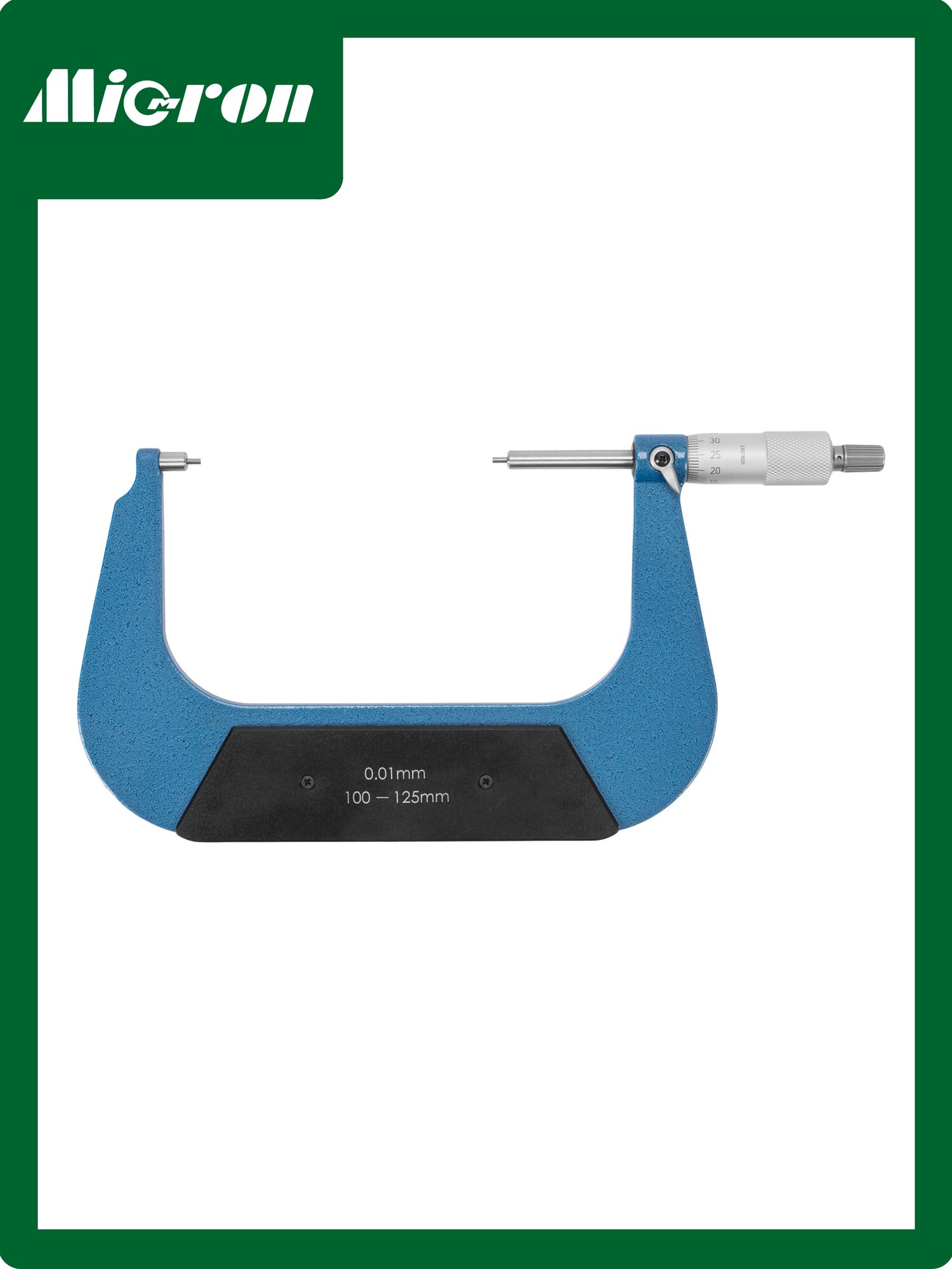 Микрометр с малыми измерительными губками Micron МК-МП- 125 0,01