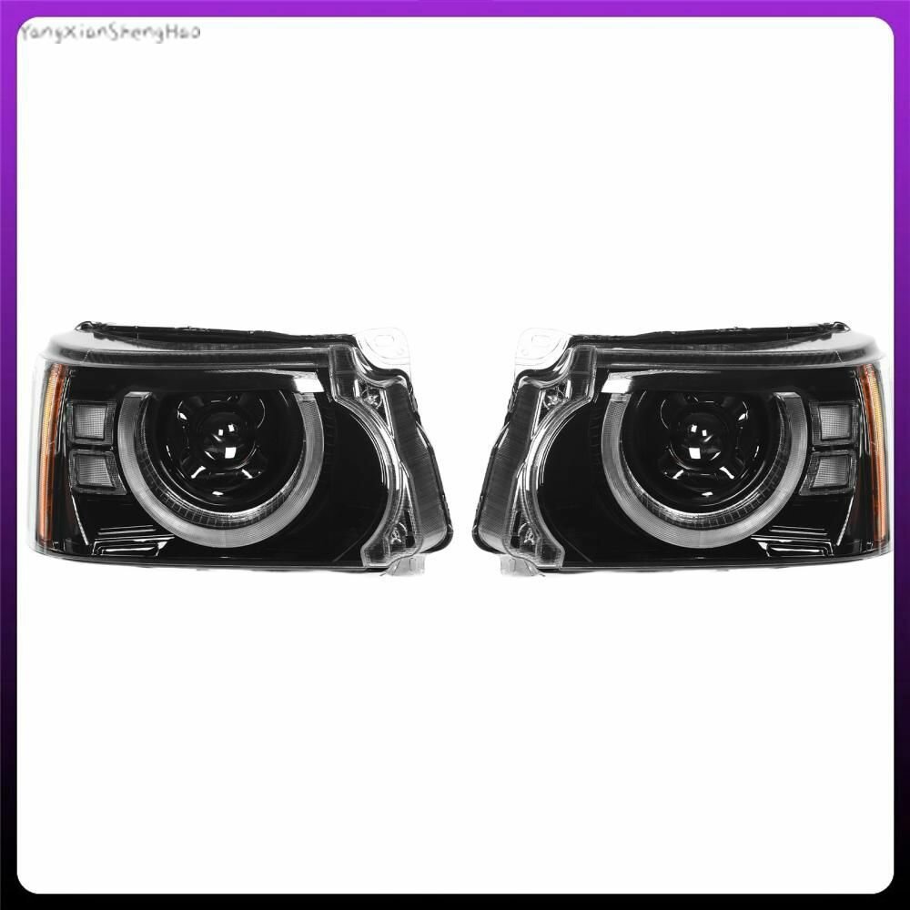 Светодиодные фары Mingshen-10 для Land Rover Range Rover Sport L320 Facelift 2010–2013 — передние, проектор H/L, подключение без программирования