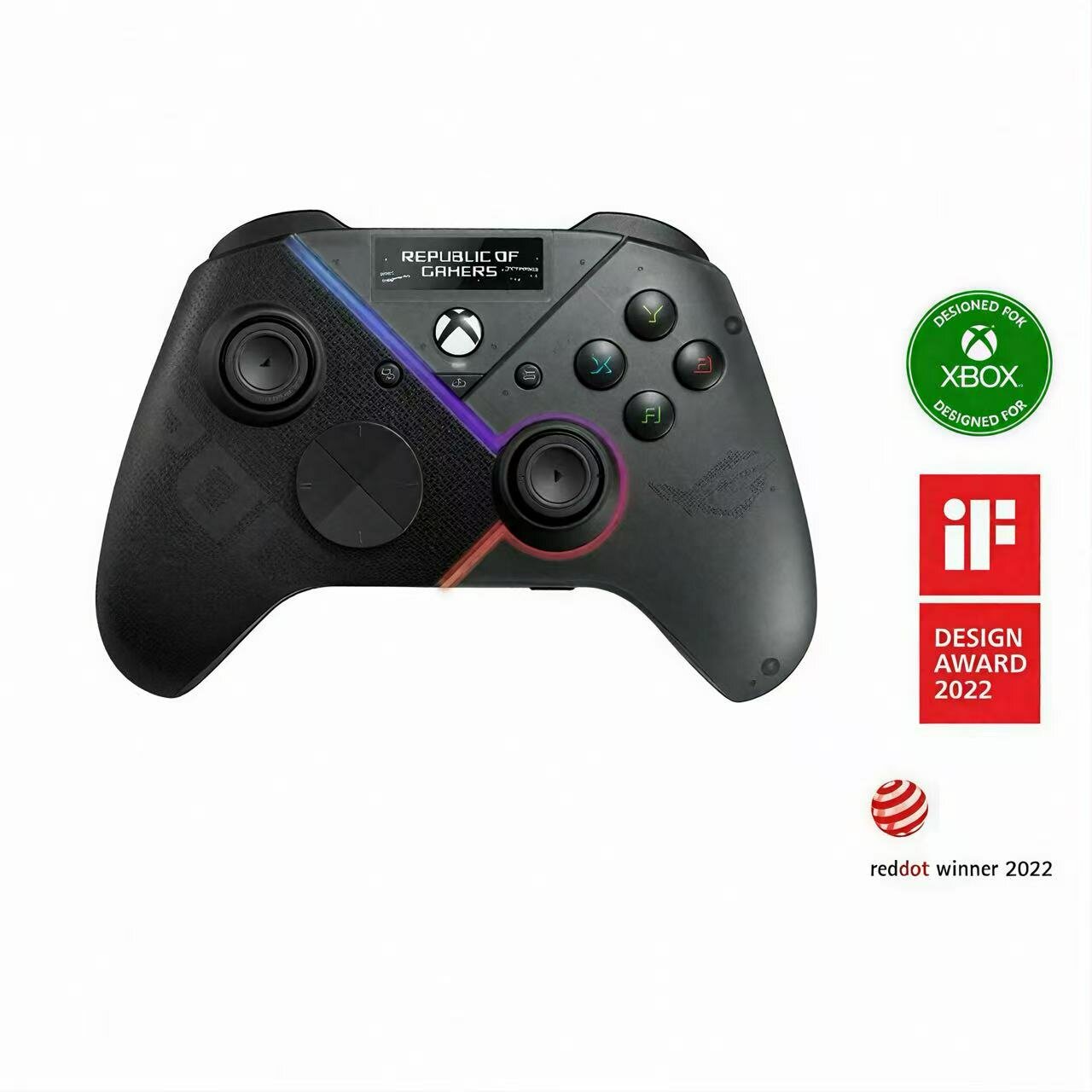 Игровой контроллер ROG Raikiri Pro беспроводной, трехрежимное подключение для ПК и Xbox