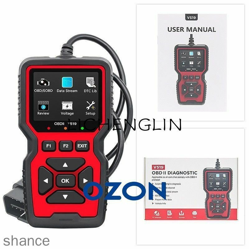 Автосканер OBD2 для чтения и сброса ошибок — диагностика двигателя, ABS, SRS, Live Data, Wi‑Fi/Bluetooth и VIN