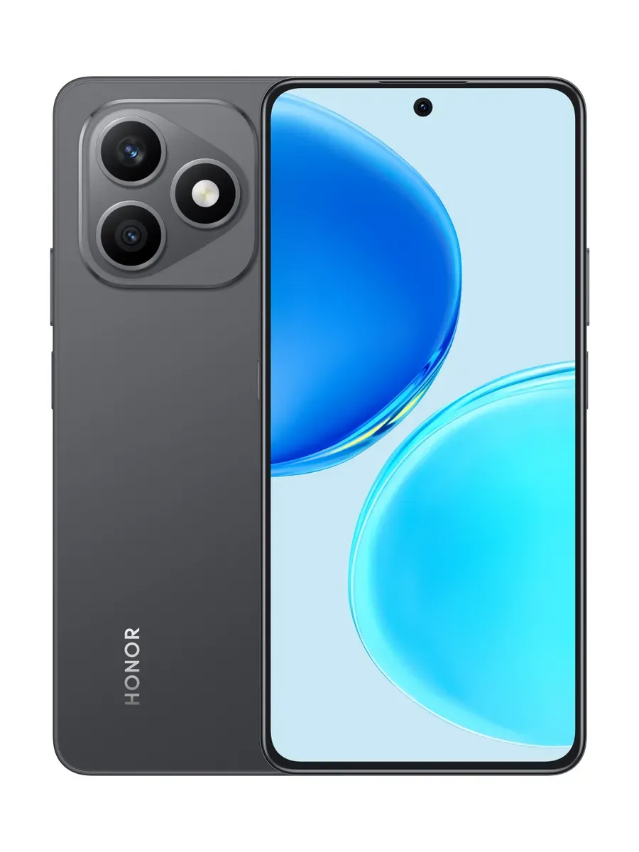 Смартфон Honor X8d 8+128ГБ, Вельветовый черный, 7000 mAh, Amoled