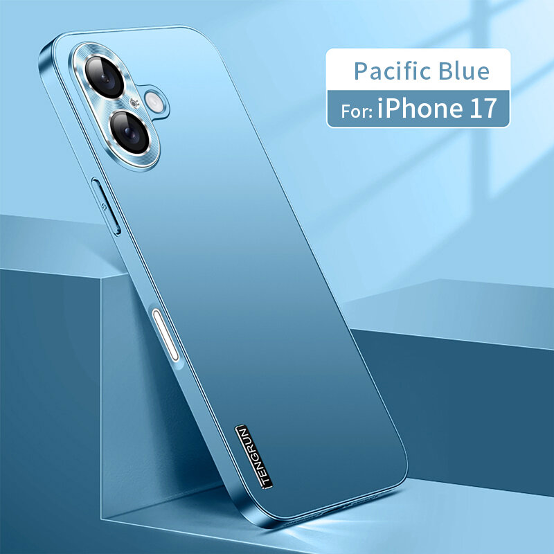 Чехол для Apple iPhone 17 / Айфон 17, soft touch, чехол-кардиомонитор, поликарбонат (PC), защита камеры, ударопрочный, усиленные углы, Apple, Apple iPhone 17, blue,