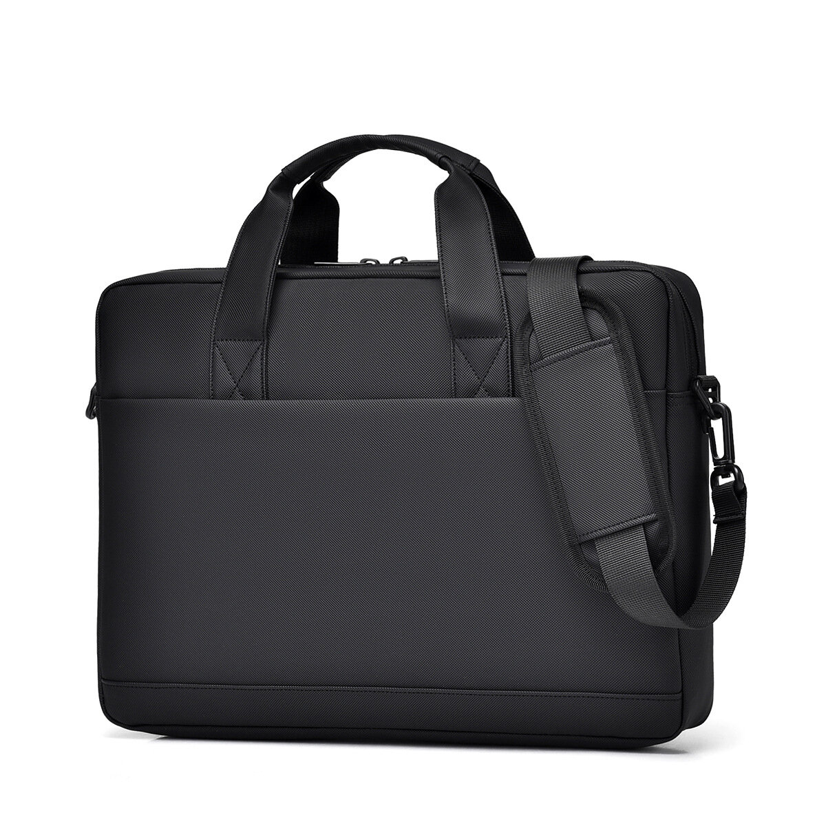 KLQ LB50 Leather finish 14" laptop bag 16" large capacity crossbody single shoulder