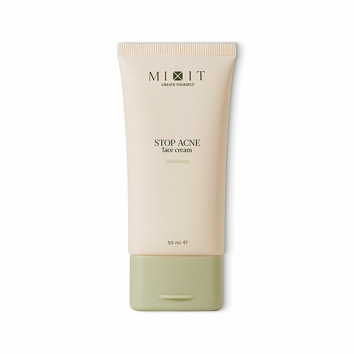 Тональный крем MIXIT Stop acne face Крем с кислотами для проблемной кожи, 150 мл