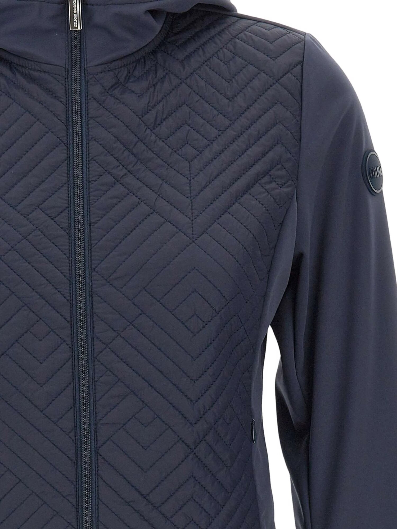 Куртка Colmar Hooded quilted jacket, размер 48 IT, blue — фото 1