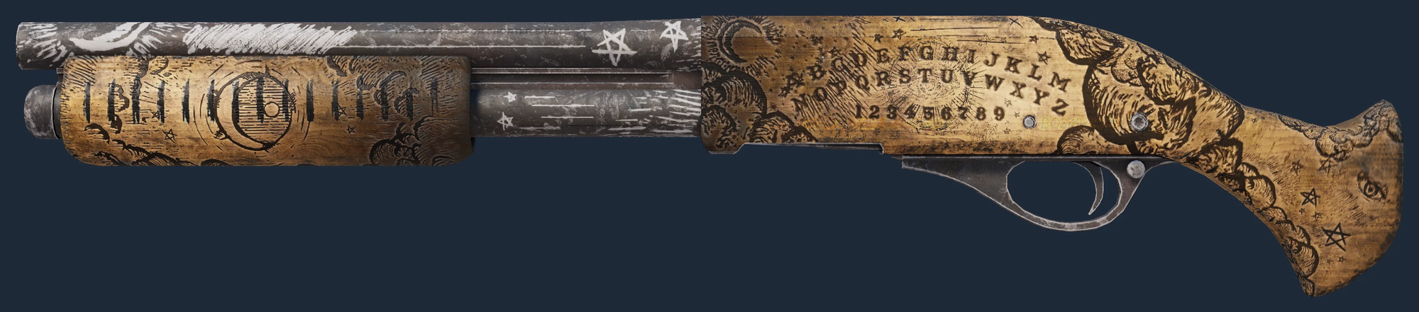Sawed-Off | Спиритическая доска (Прямо с завода) Скины CS2 с быстрой автовыдачей steam trade