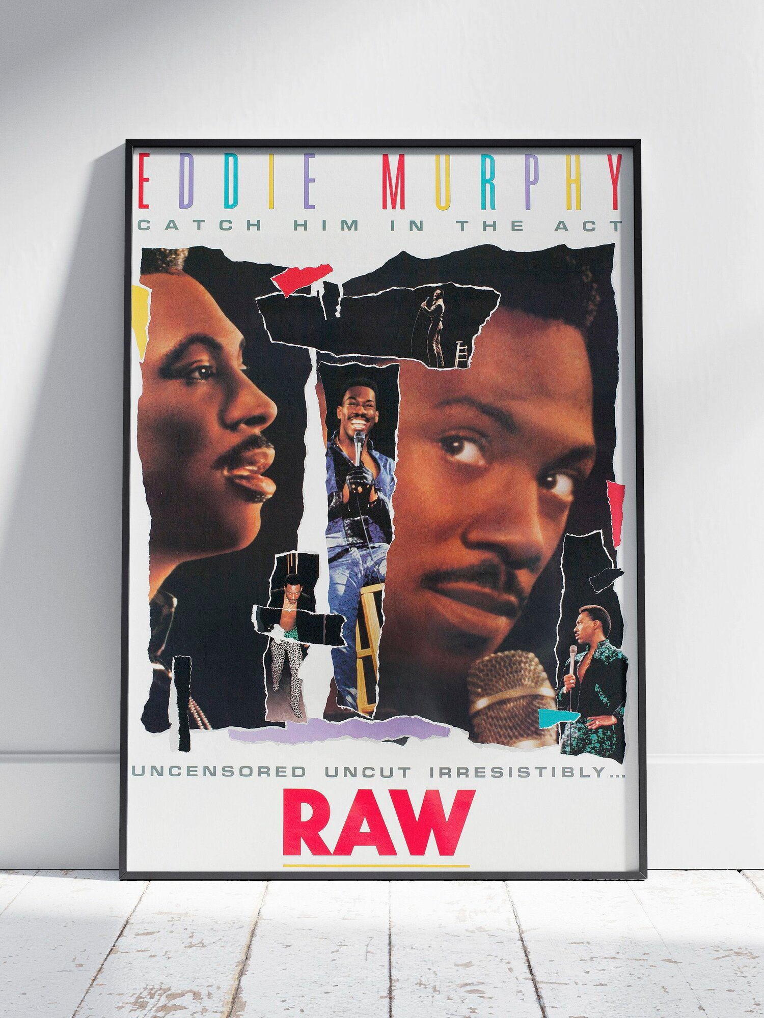 Плакат на стену для интерьера Эдди Мёрфи (Eddie Murphy 3) - Постер по актеру фильма, кино, сериала формата A4 (21x30 см)