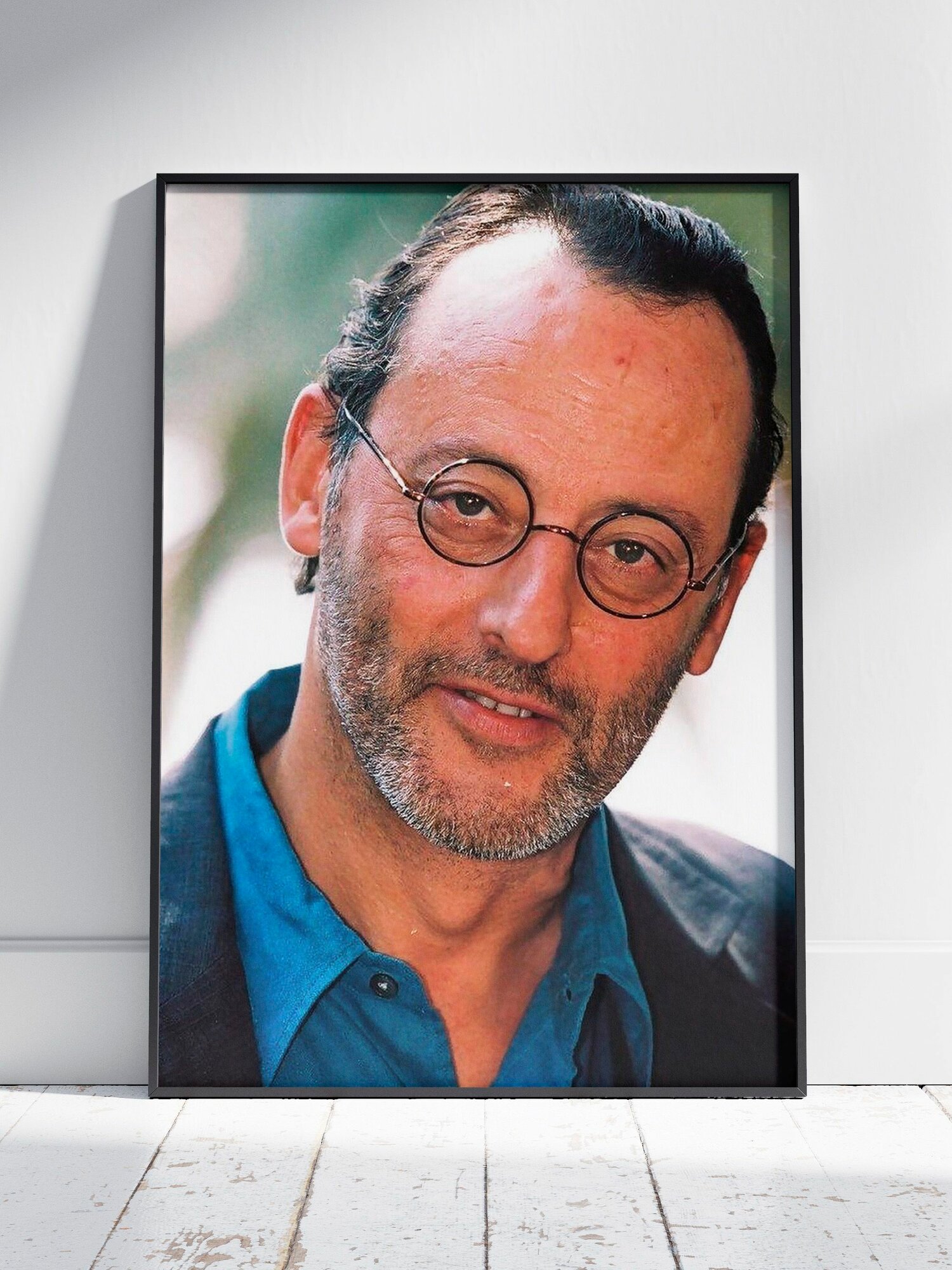 Плакат на стену для интерьера Жан Рено (Jean Reno 34) - Постер по актеру фильма, кино, сериала формата A4 (21x30 см)