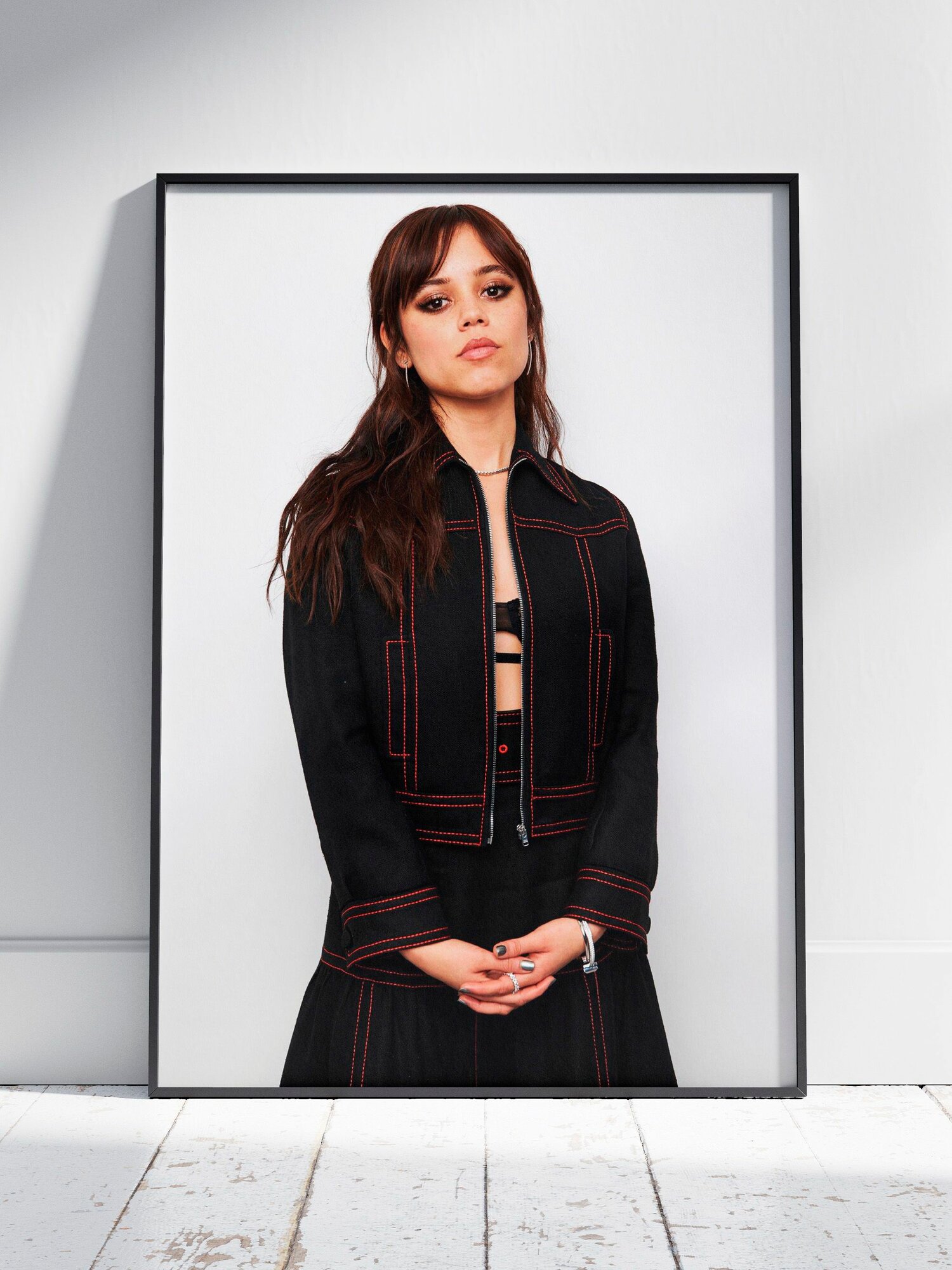 Плакат на стену для интерьера Дженна Ортега (Jenna Ortega 47) - Постер по актеру фильма, кино, сериала формата A4 (21x30 см)
