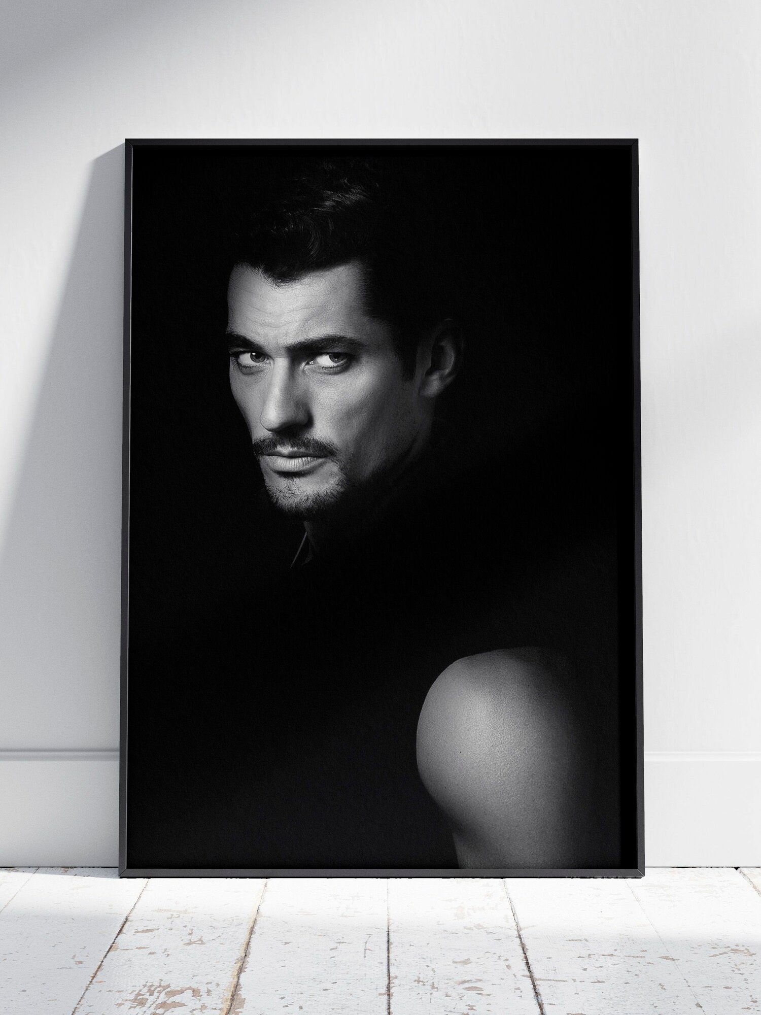 Плакат на стену для интерьера Дэвид Ганди (David Gandy 24) - Постер по модели и эстетике формата A4 (21x30 см)