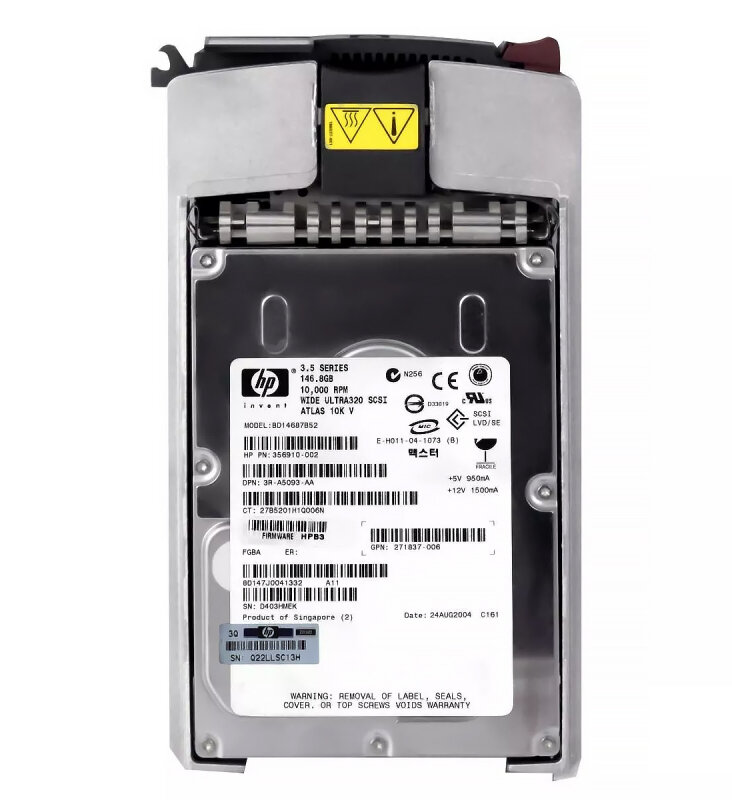 Жесткий диск HP 356910-002 146,8Gb U320SCSI 3.5" HDD