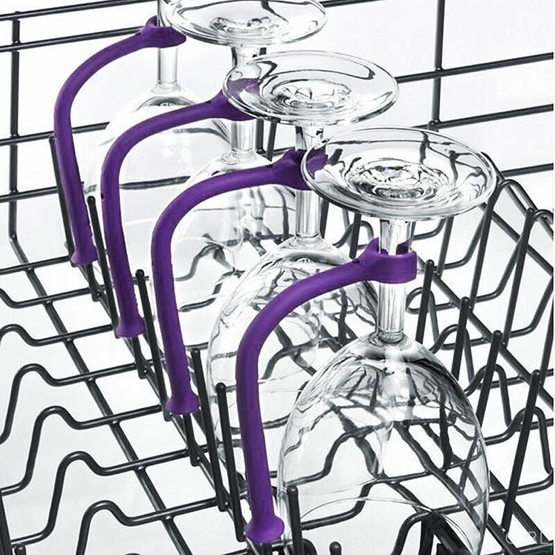 Гибкие посудомоечные машины Stemware Saver MyPads для бокалов (набор из 4) MyPads