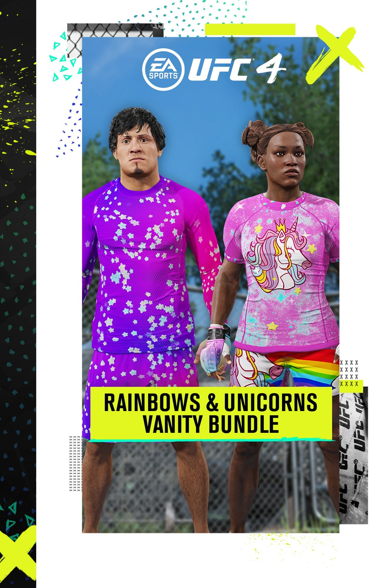 UFC® 4 - Rainbows & Unicorns Vanity Bundle — дополнение (DLC) для Xbox / Microsoft Store · Xbox · цифровой ключ · нужна базовая игра