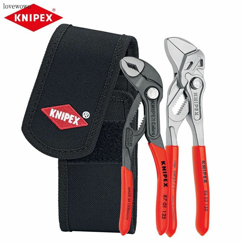 KNIPEX Tools 00 20 72 V01 Мини-плоскогубцы в поясной сумке 1 x 86 03 150, 1 x 87 01 125