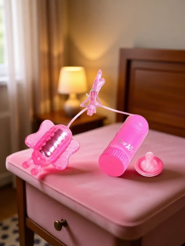 Вибробабочка для стимуляции клитора Toy Joy Buzz Buzz Butterfly 6,5 см