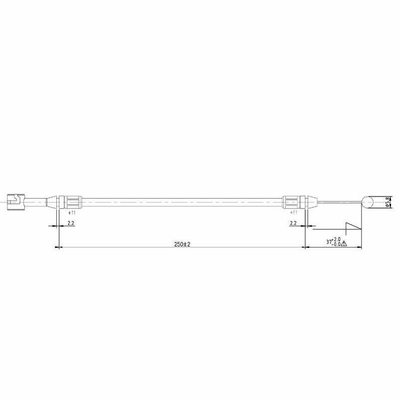 Трос капота SAT ST-219-0004 Hyundai Solaris 10-17, Accent 11-17