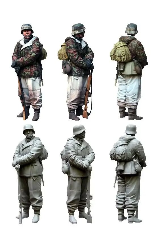 Набор для сборки модели Resinking 1/35 из резины 456 деталей
