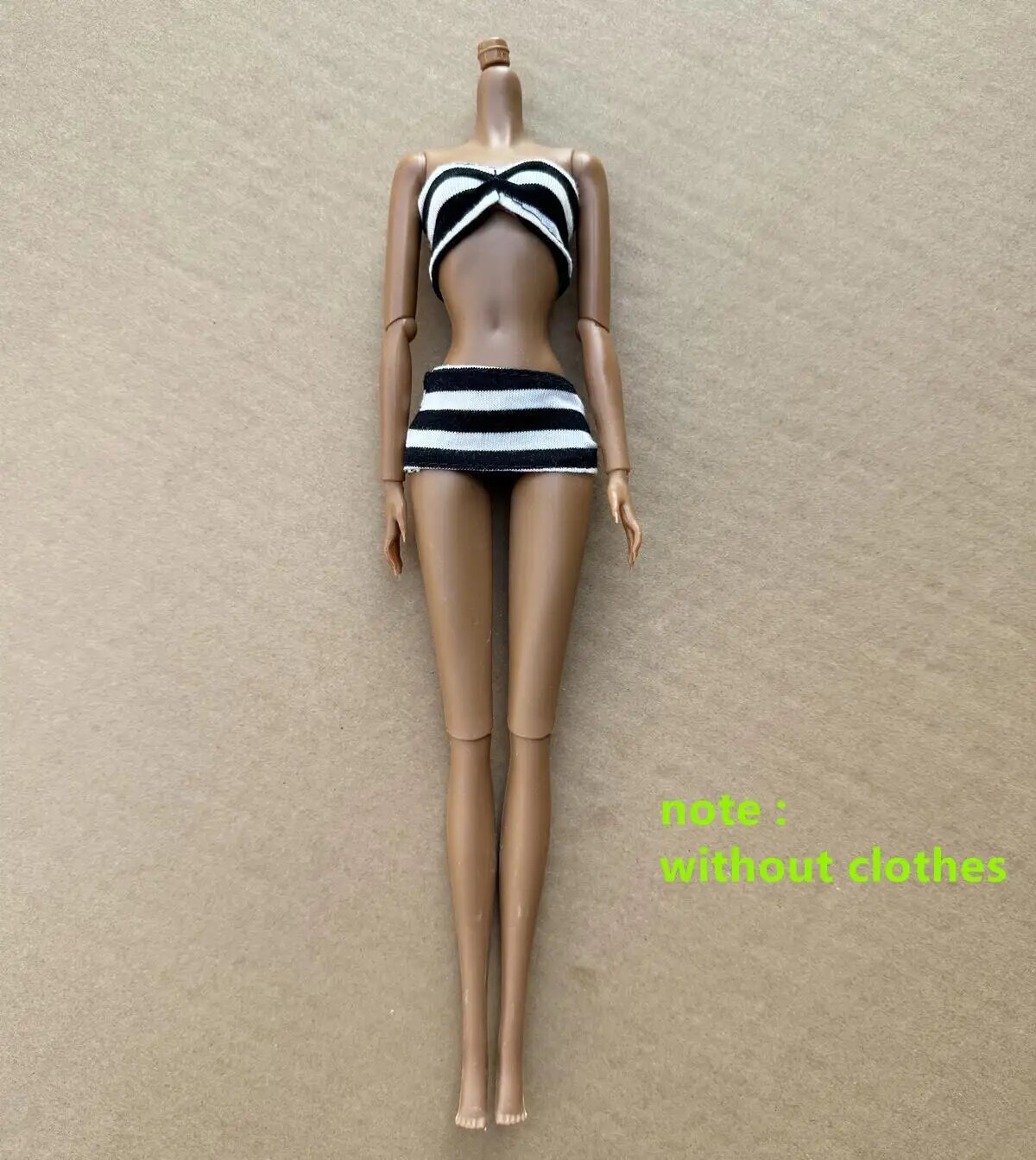 Кукольное тело для йоги 1/6 12 joints brown