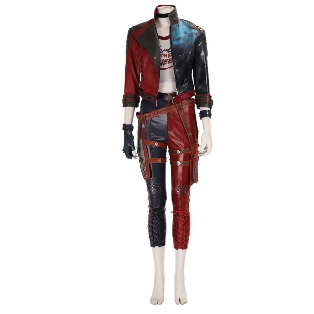 Костюм Harley Quinn из игры "Kill The Justice Suicide" для женщин