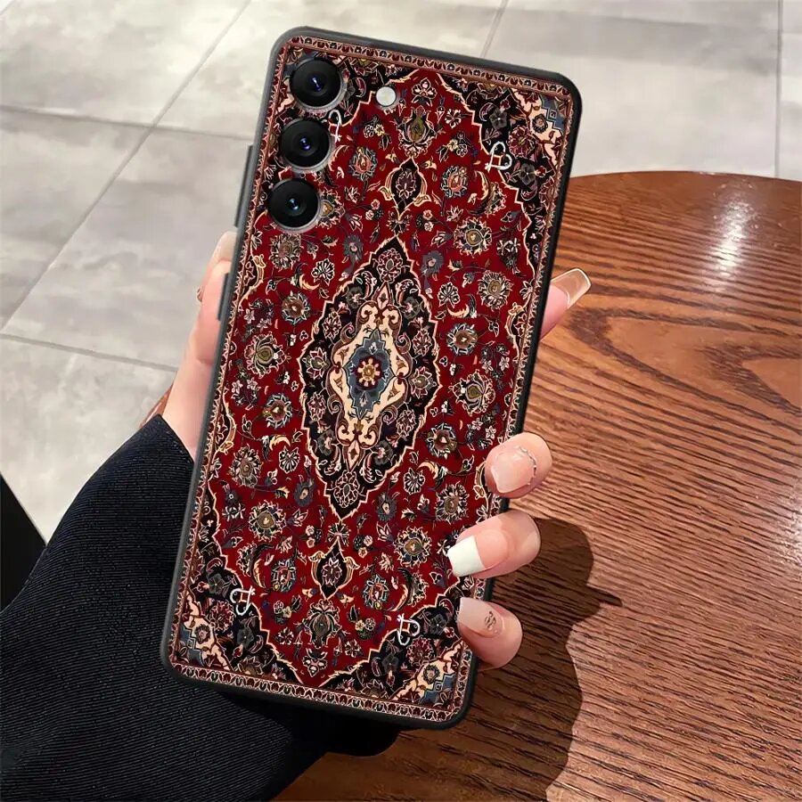 Чехол для телефона Samsung Galaxy A15 A24 A22 A52 A13 A14 A35 A34 A51 Галактика А31, Красный, Mix02