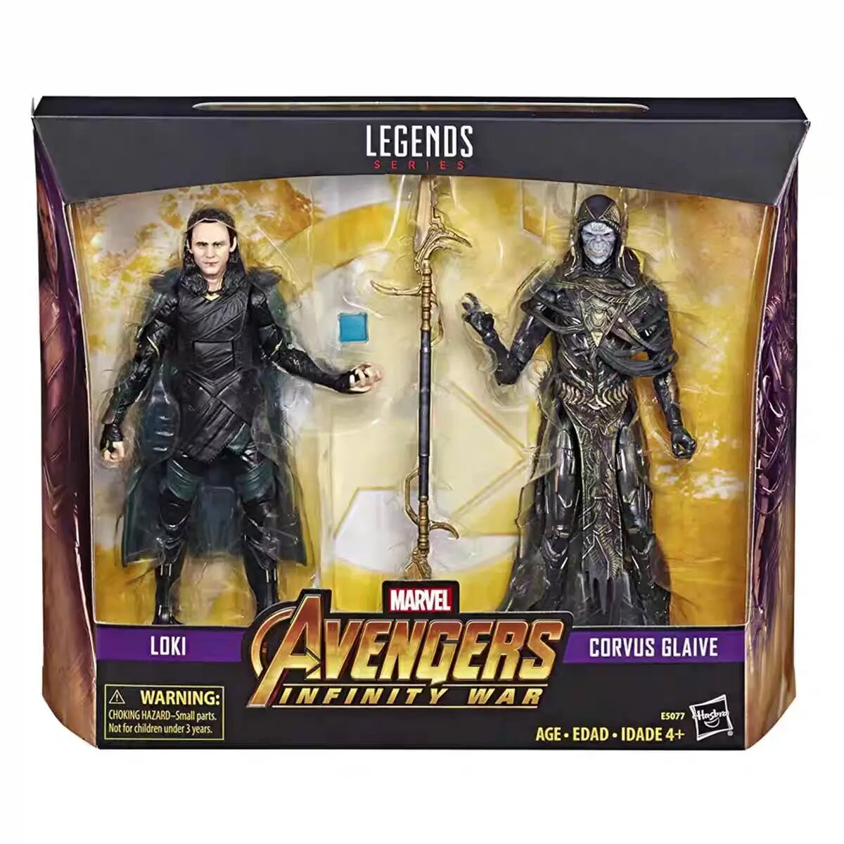Фигурка Hasbro Marvel Legends Marvel Avengers Infinity War Loki Corvus Glaive