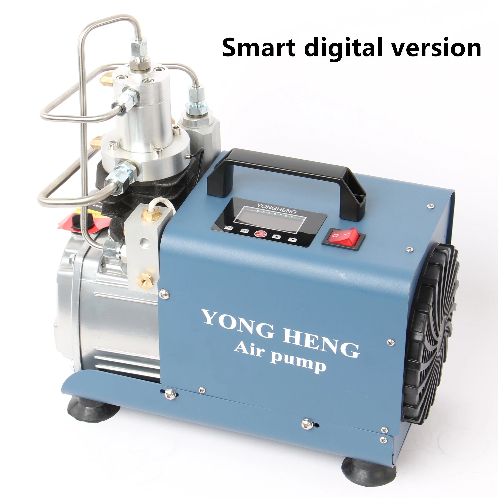Электрический поршневой компрессор YONG HENG YH-QB01/30QB-SD 300 BAR 220V Smart digital