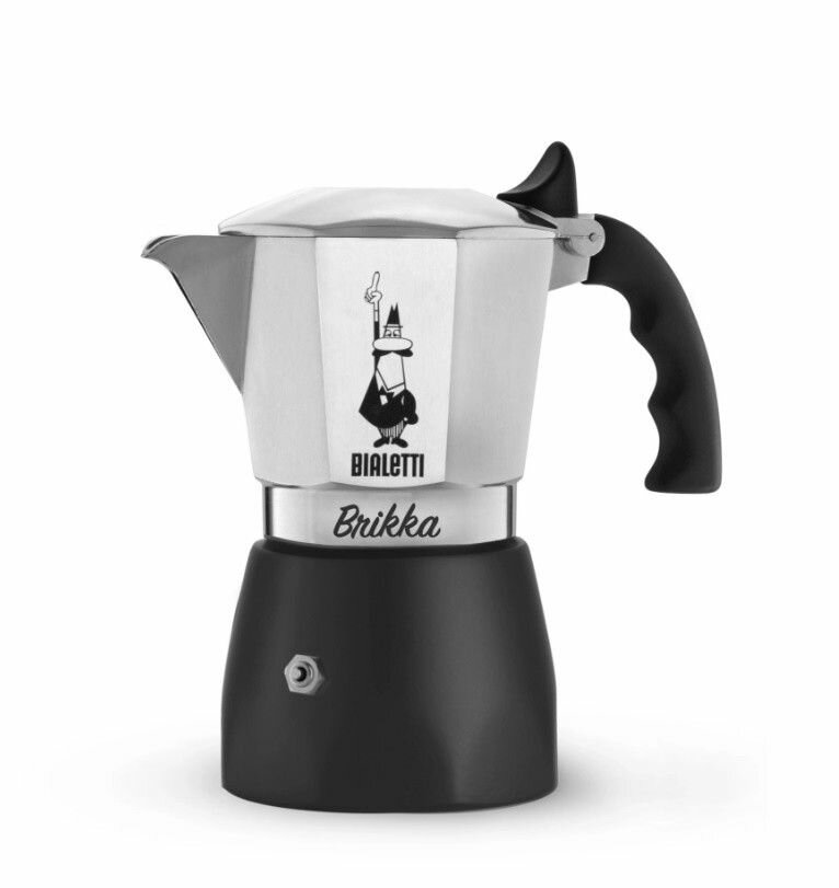 Гейзерная кофеварка Bialetti Brikka 2020 4 порции (150мл)
