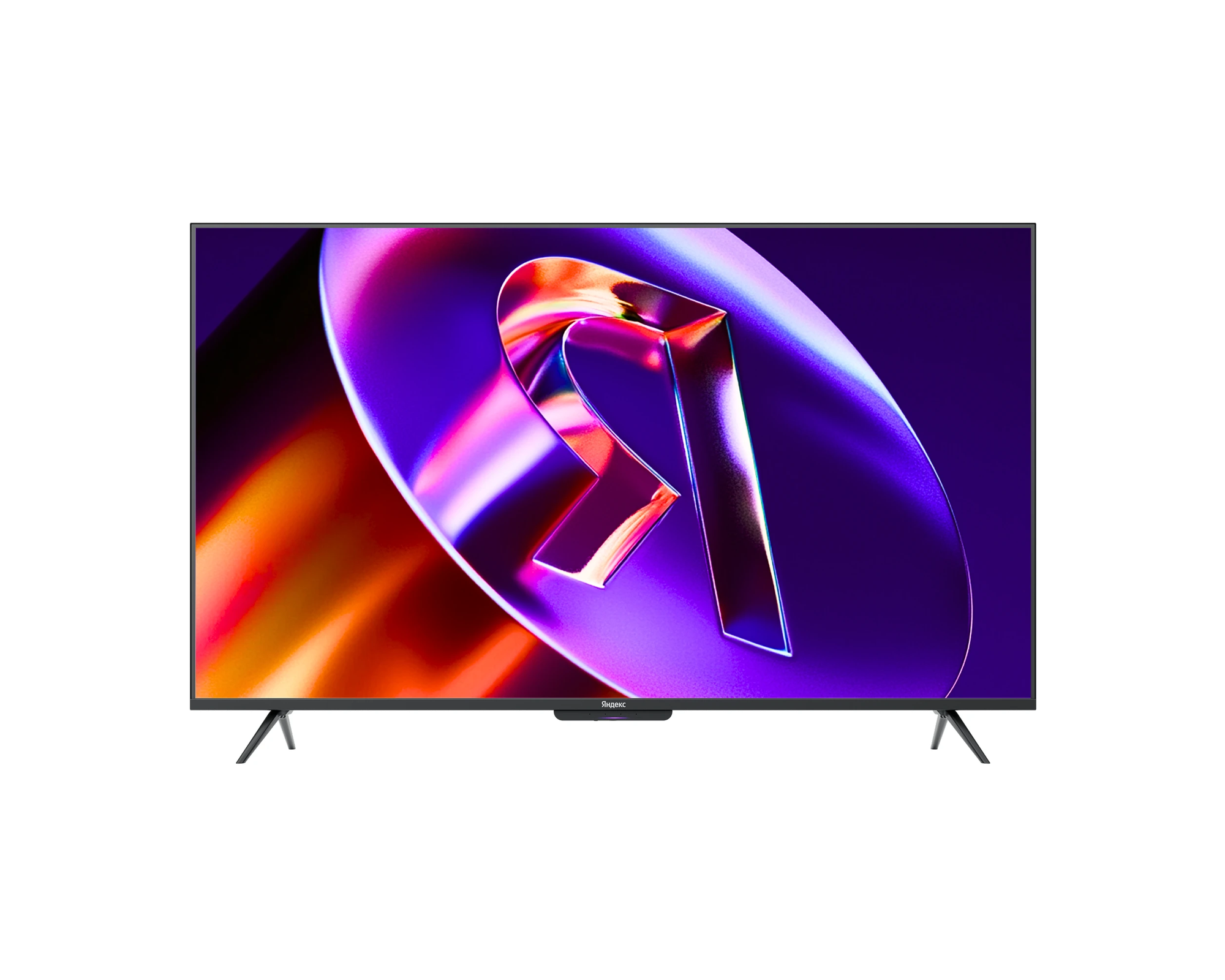 55" Телевизор Яндекс ТВ Станция Про MiniLED с Алисой 4K UHD, черный