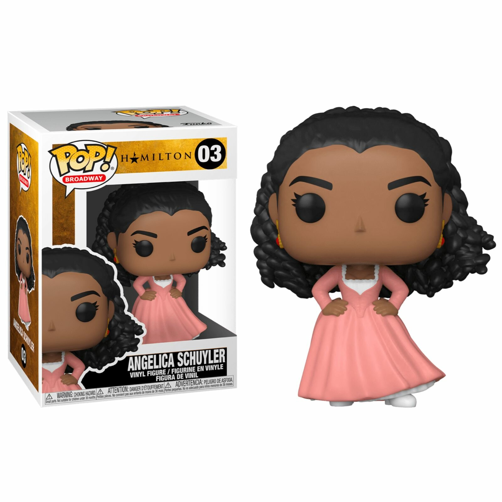 Фигурка Funko POP Angelica Schuyler (Vaulted) из мьюзикла Hamilton / Анжелика Скайлер из Гамильтон Фанко ПОП