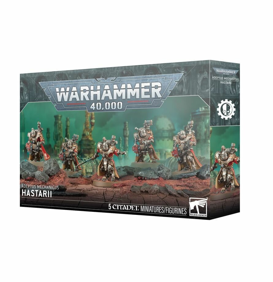 Набор миниатюр для настольной игры Warhammer 40000 - Adeptus Mechanicus: Hastarii