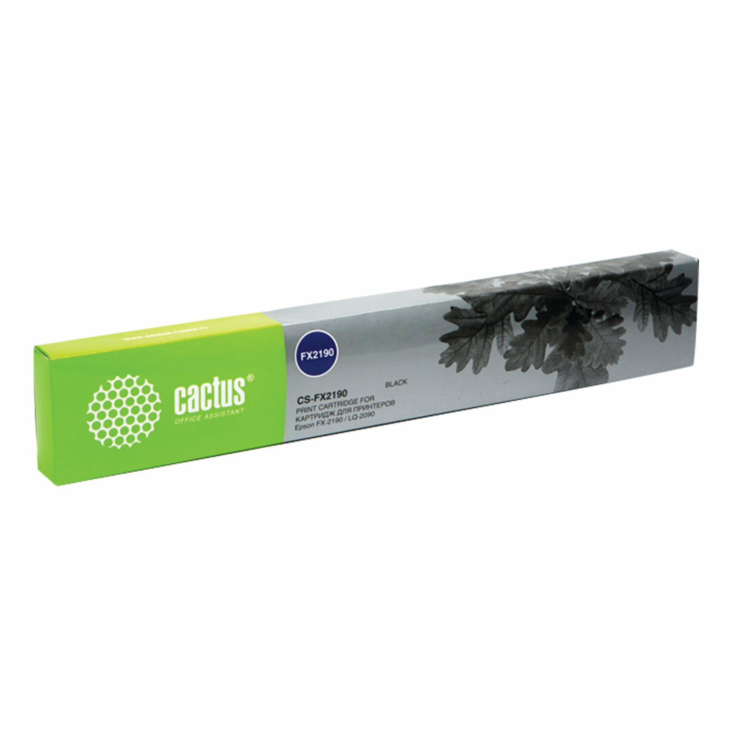 Картридж матричный CACTUS для epson fx-2190/lq-2090, черный, ресурс 12 млн. знаков (CS-FX2190)
