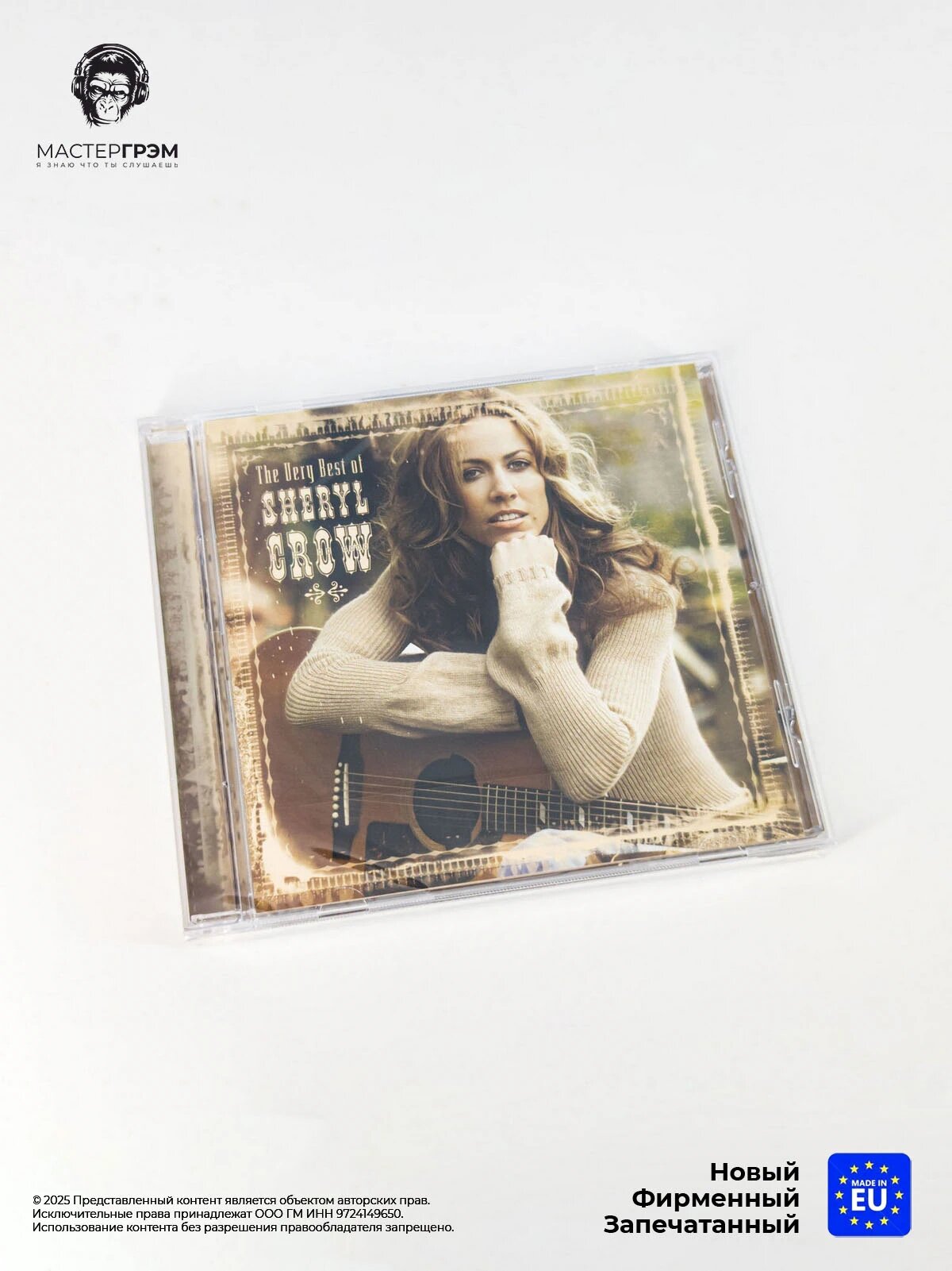 CD диск Sheryl Crow - The Very Best Of (CD) 2003, Jewel Case