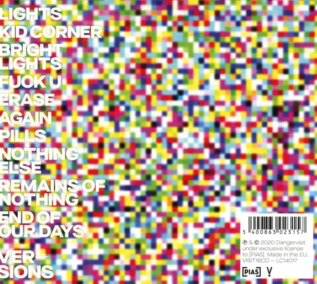 CD диск Archive - Versions (CD) 2020, Digisleeve — фото 1