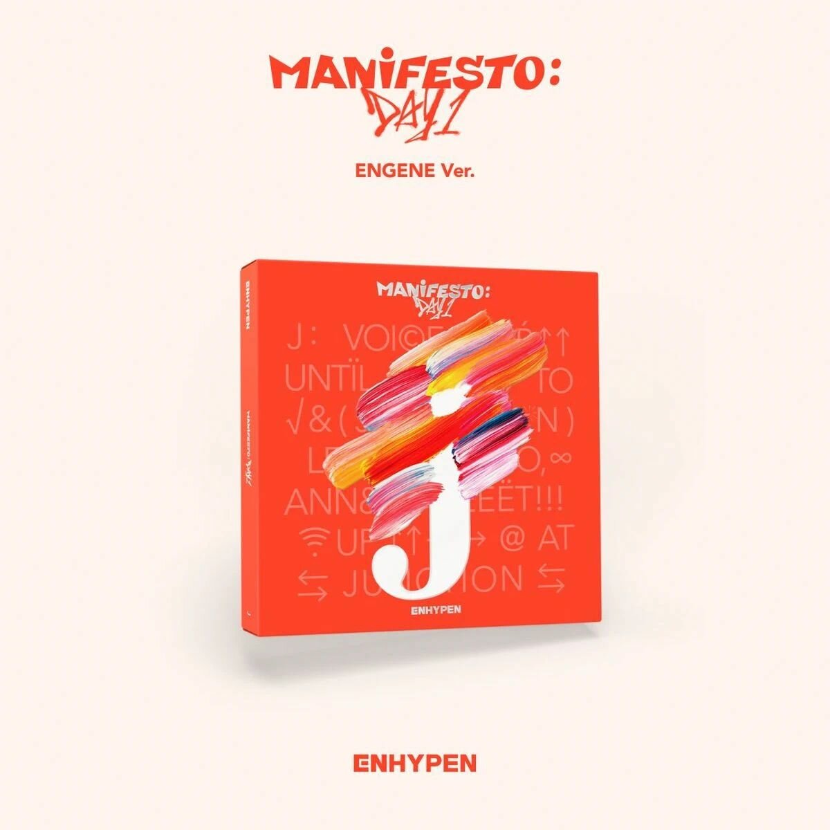CD диск Enhypen - Manifesto: Day 1 (J: Engene Ver.) (CD) 2022, Fanbox