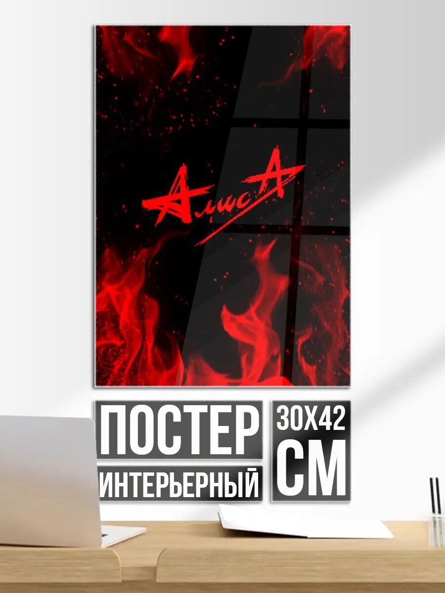 Постер на стену Алиса