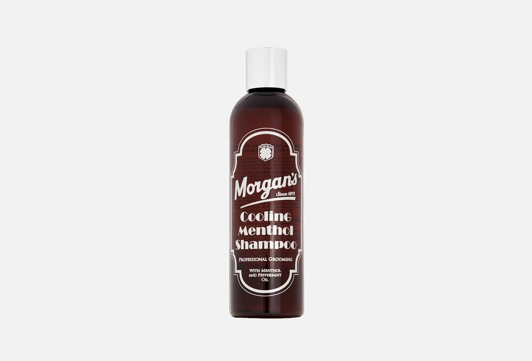 Morgans Cooling Menthol Shampoo Мужской шампунь для волос с эффектом охлаждения 250 мл